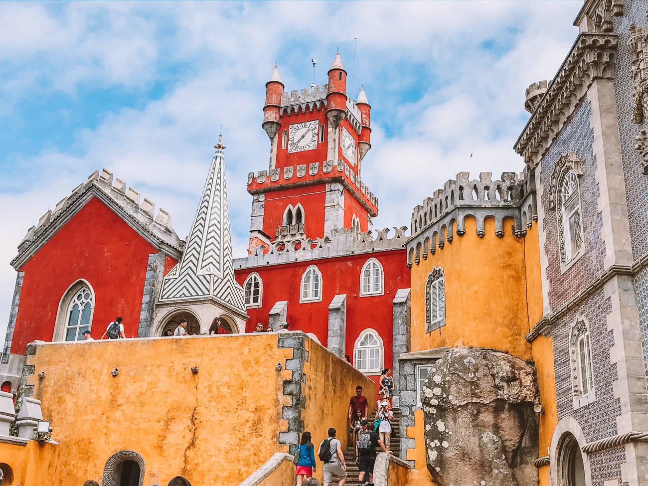 A Day at the Beautiful Pena Palace in Portugal - Everything Dee